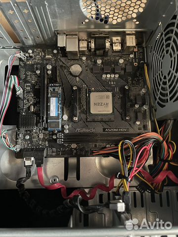 Материнская плата ASRock A520M-HDV купить в Москве | Электроника | Авито