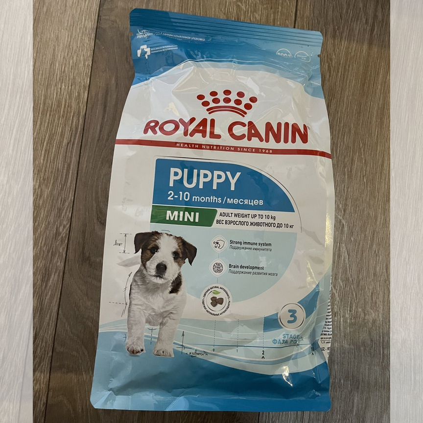 Корм для собак royal canin 2 -10 месяцев