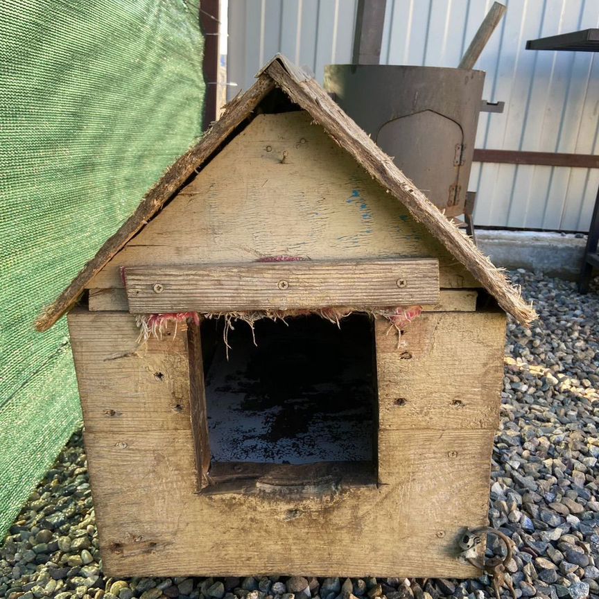 Будка для собаки утепленная