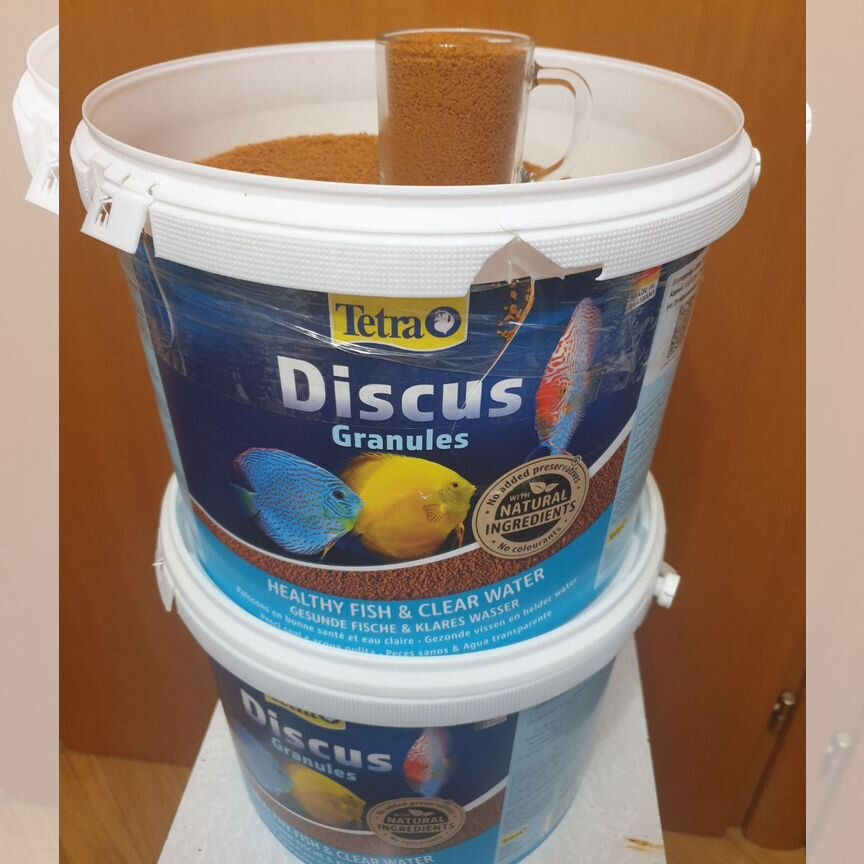 Корм для рыбок аквариумных Tetra Discus (гранулы)
