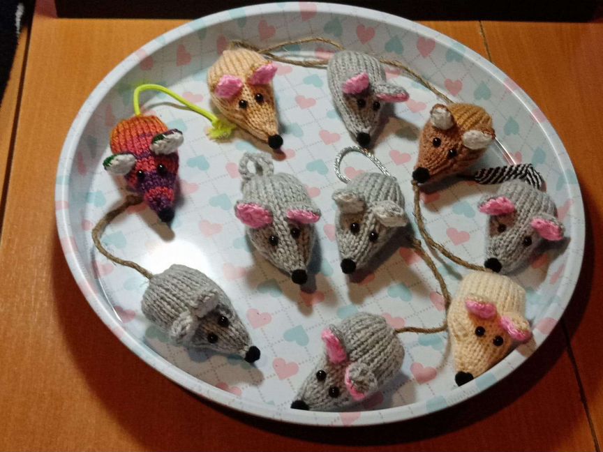 Мягкие игрушки мышки для ваших четвероногих друзей