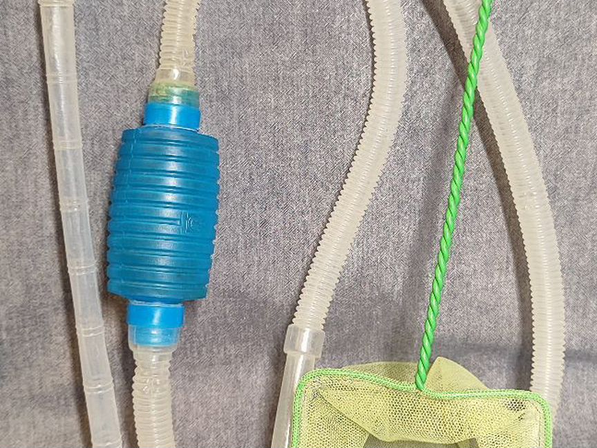 Сифон аквариумный, таймер и термометр