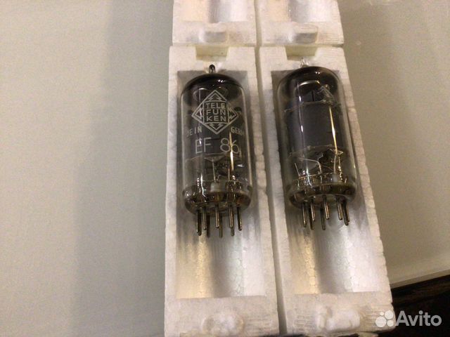 Радиолампы EF86 telefunken купить в Москве | Электроника | Авито