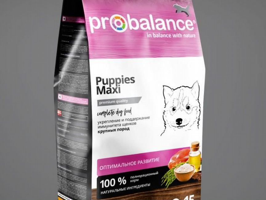 Корм для щенков ProBalance