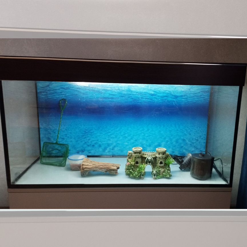Аквариум с тумбой на 200 литров