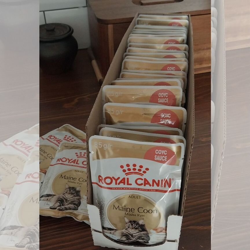 Royal Canin Мейн кун влажный корм 31 шт