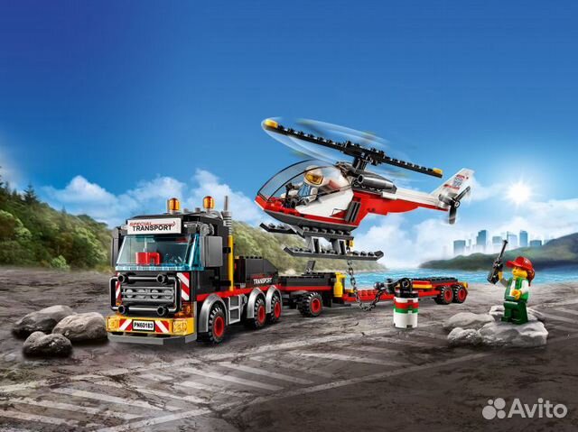 Новый Lego City 60183 Перевозчик вертолёта купить в Москве | Личные ...