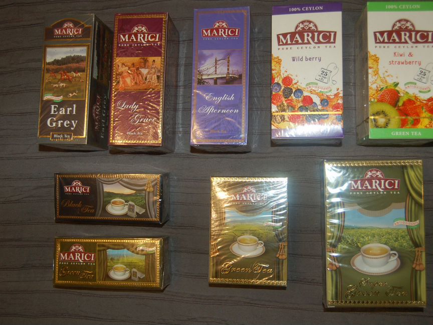 Набор 9 упаковок или 550г элитного цейлонского чая