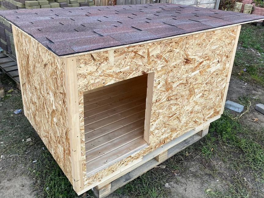 Будка для собаки утепленная