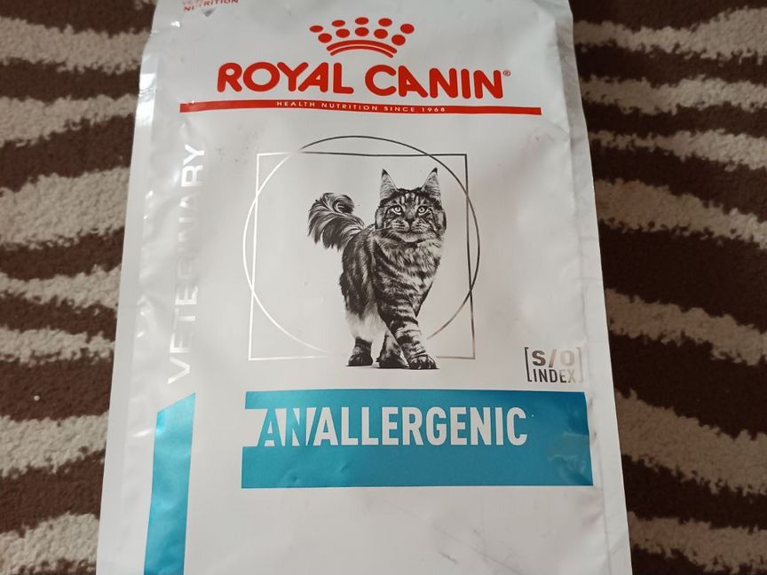 Корм для кошек royal canin anallergenic