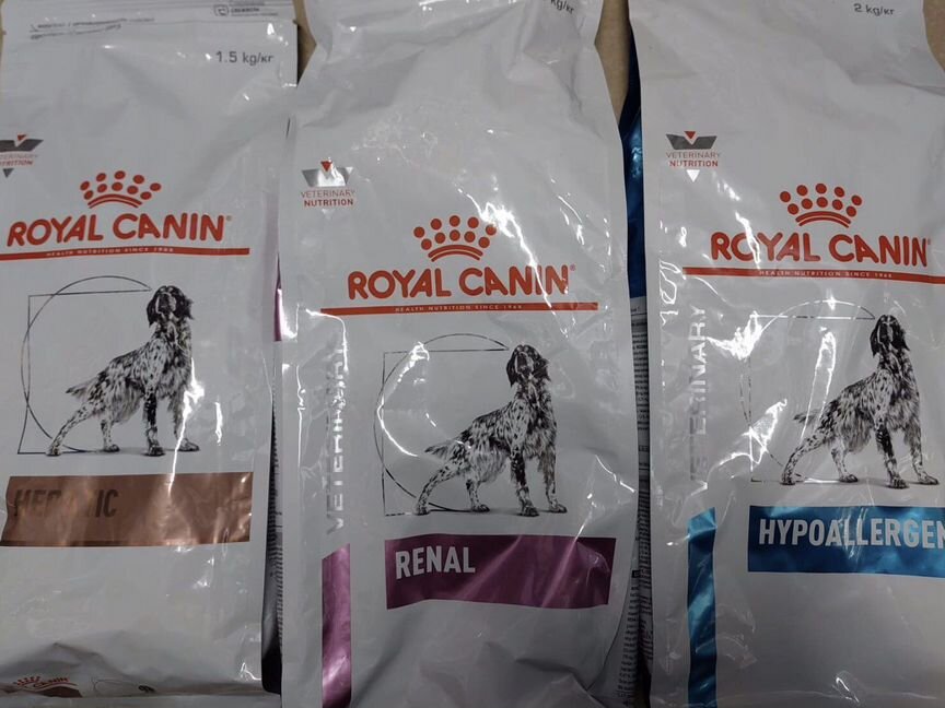 Лечебный корм для собак Royal Canin Hepatic,Renal