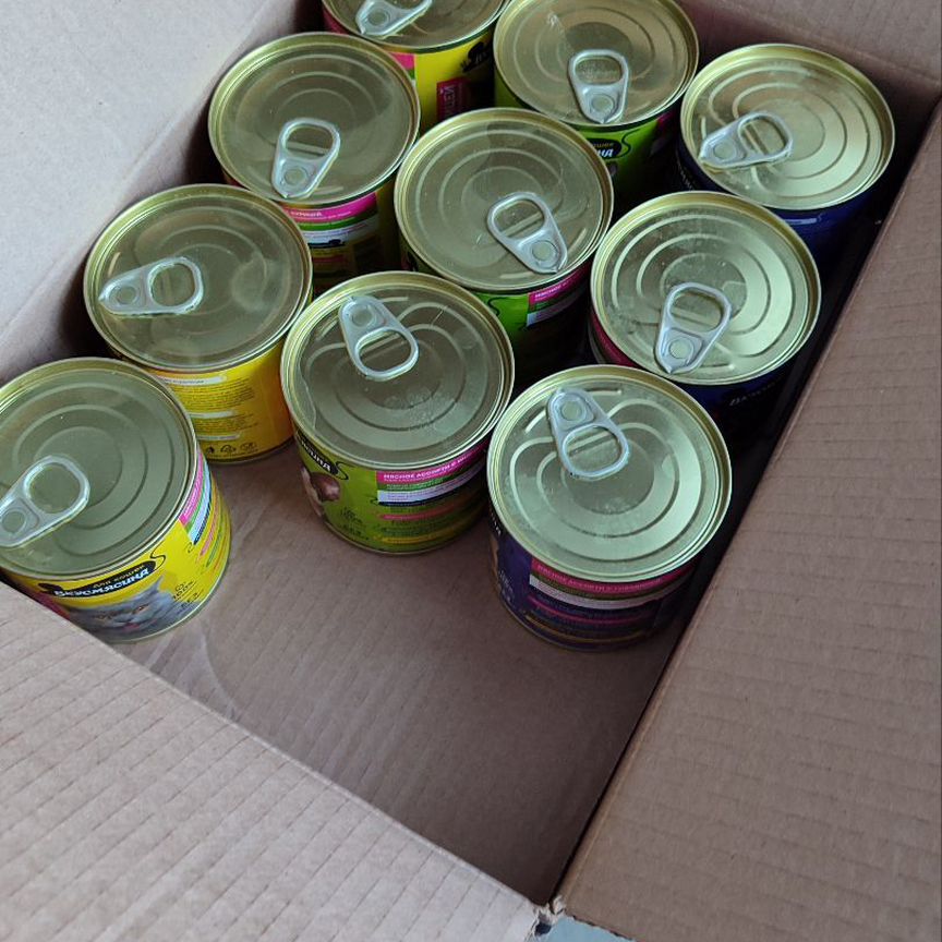 Консервы для котов и кошек