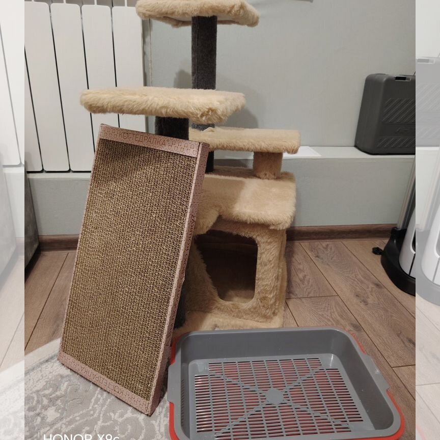 Когтеточка с домиком бу