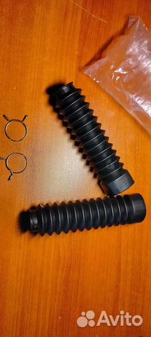 Гофры (пыльники) на вилку мотоцикла или мопеда купить в Платоновке | Авито