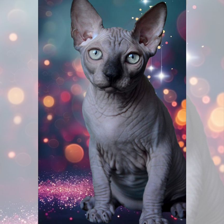 Канадский сфинкс котёнок