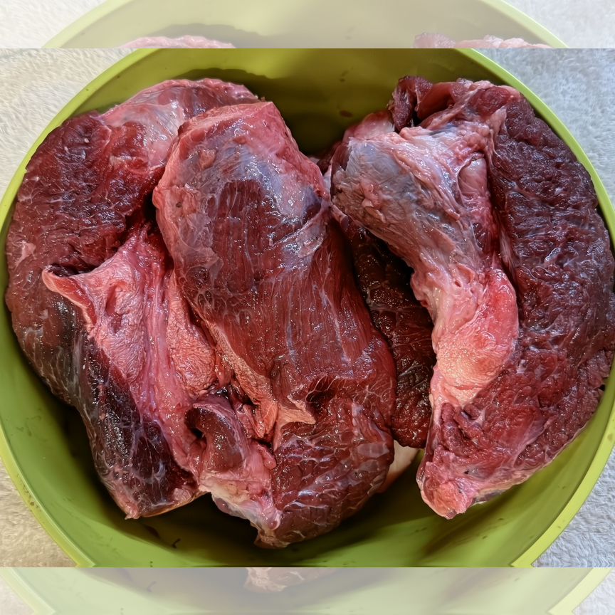 Мясо для собак. Мясо основания бычьего корня