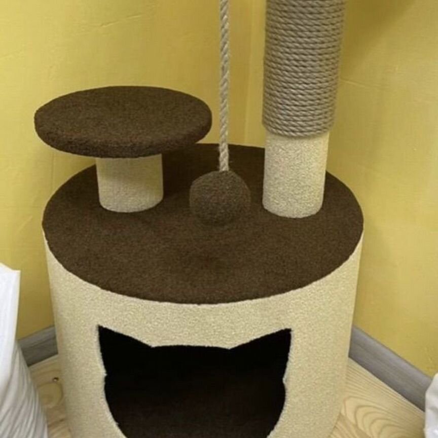Когтеточка домик для кошки