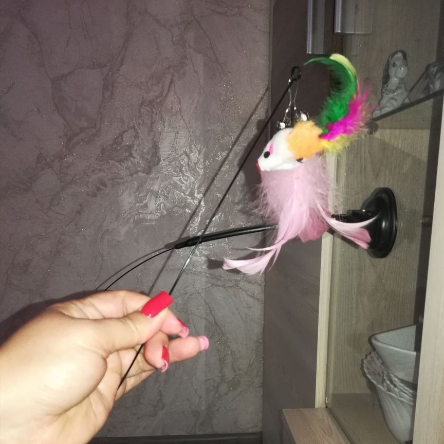 Игрушка дразнилка для кошки