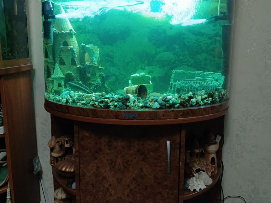 Аквариум с тумбой jebo R790