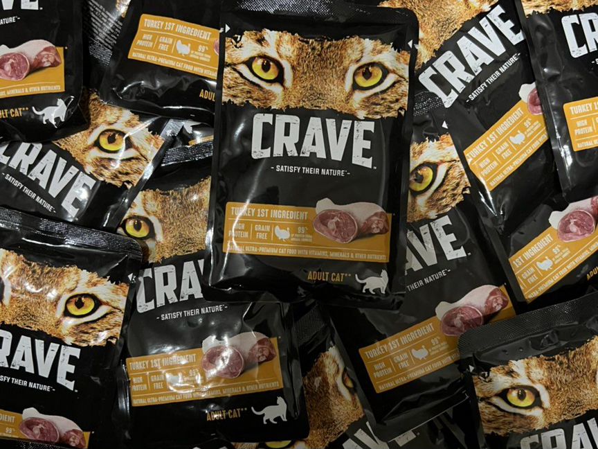 Новый влажный корм для кошек Crave