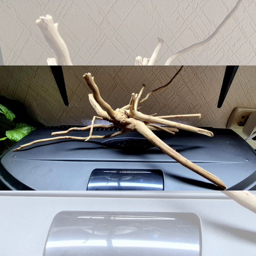 Коряга в аквариум