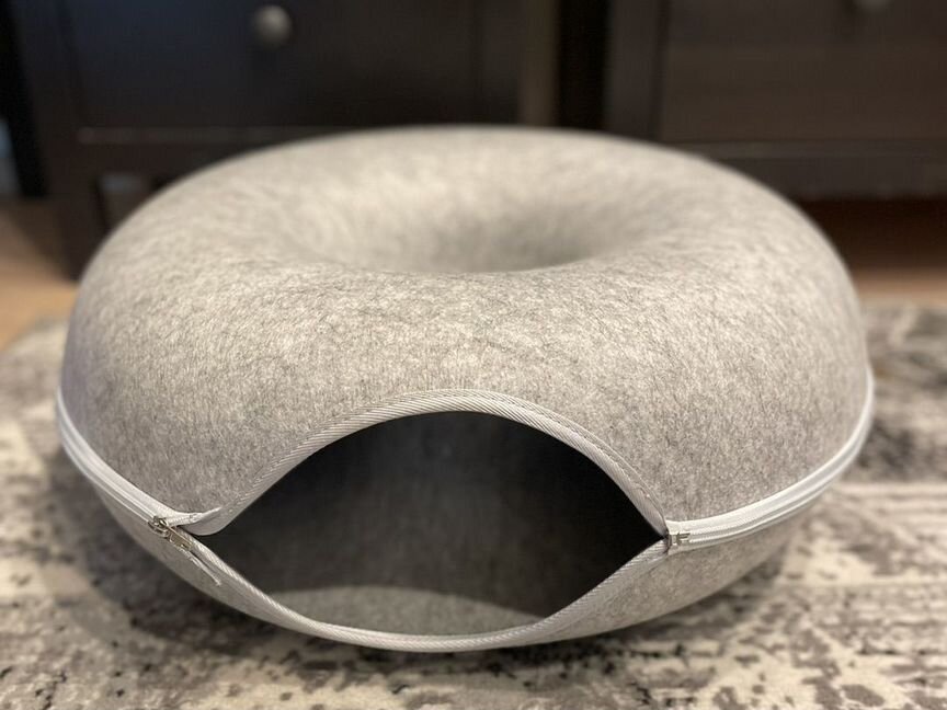 Лежанка для кошек бублик