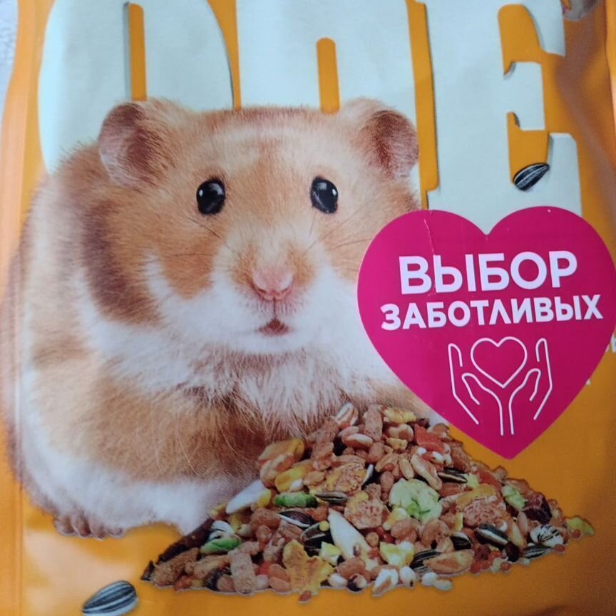Корм для хомяков