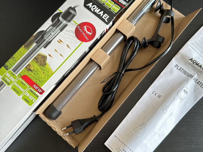 Нагреватель aquael platinium heater 250 Вт