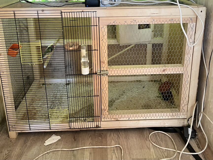 Большая клетка для птиц