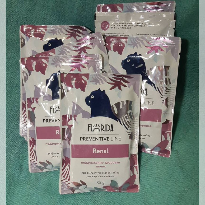 Влажный корм для кошек "Florida" Renal