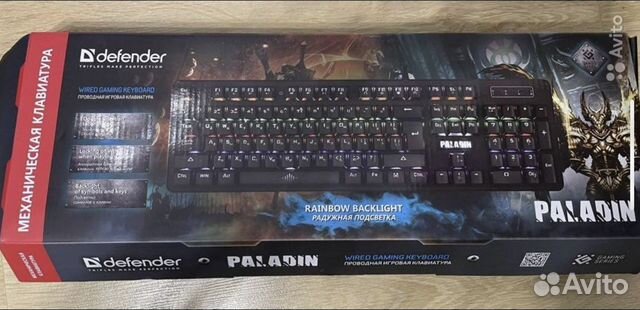 Игровая клавиатура Defender Paladin купить в Москве | Электроника | Авито