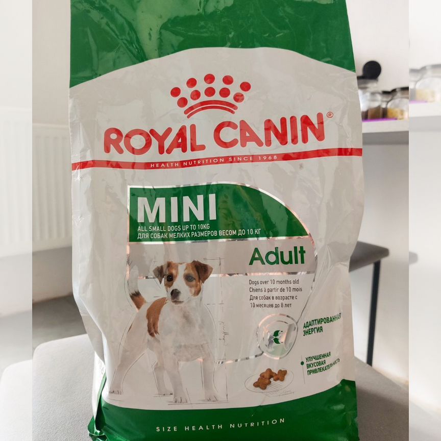 Корм для собак royal canin mini adult