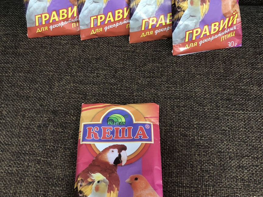 Гравий для птиц