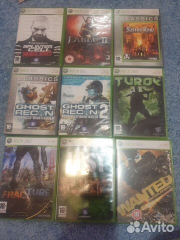 Игры на xbox 360 лицензия купить в Москве | Электроника | Авито