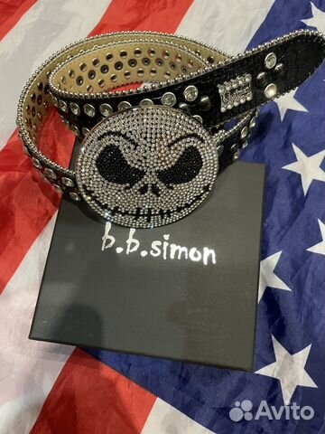 Ремень bb simon jack the skeleton купить в Москве с доставкой | Личные ...