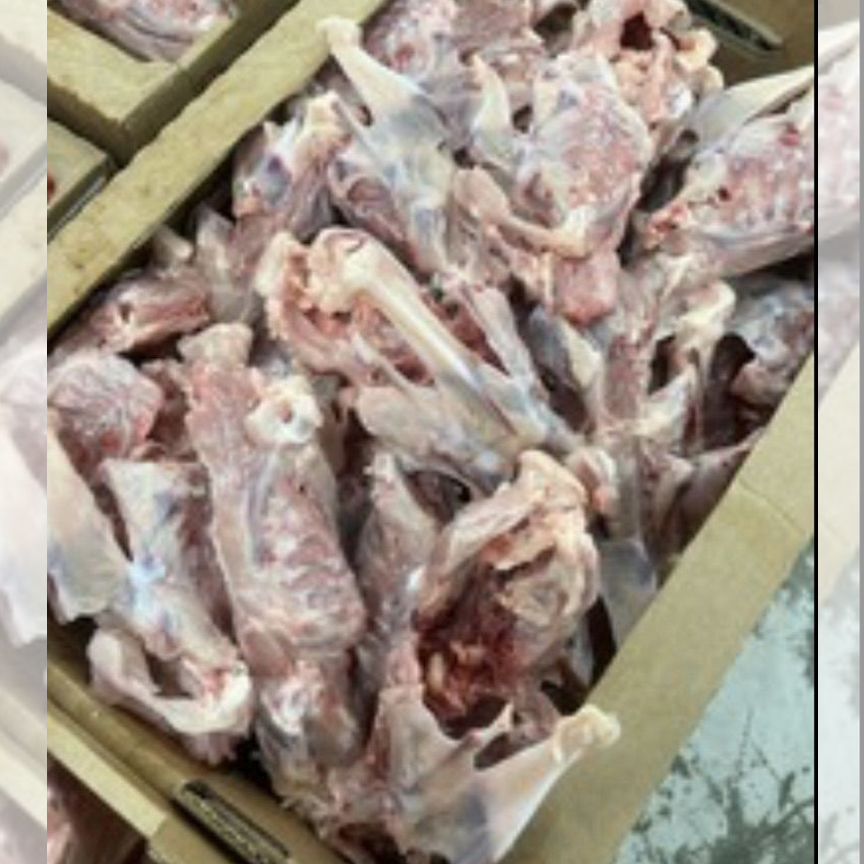 Кости куринные в коробке