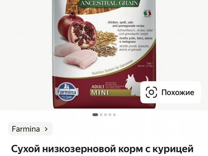 Корм для собак