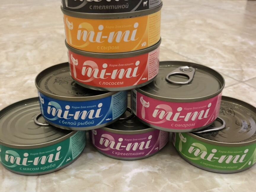 Влажный корм для кошек Mi-Mi беззерновой