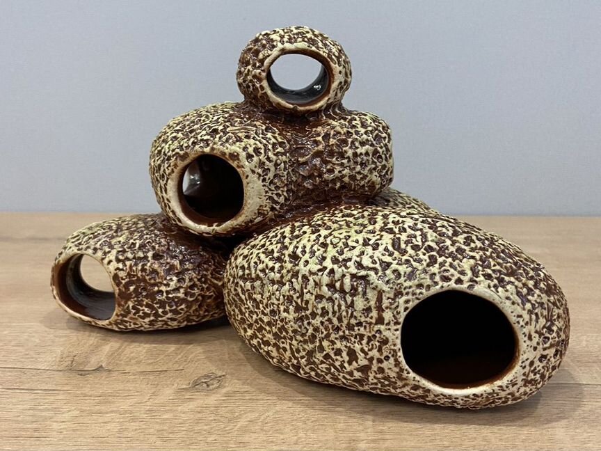 Декорация для аквариума пещера 230x130 мм