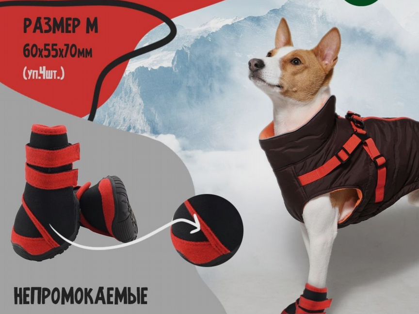 Ботинки для собак triol