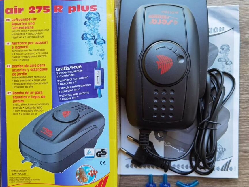 Компрессор для аквариума новый