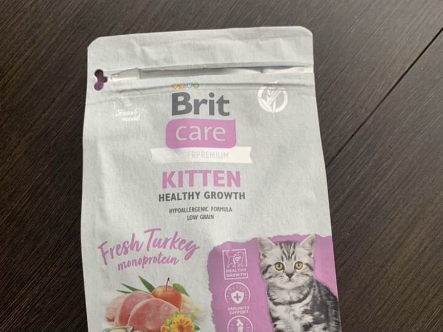 Корм для кошек brit care