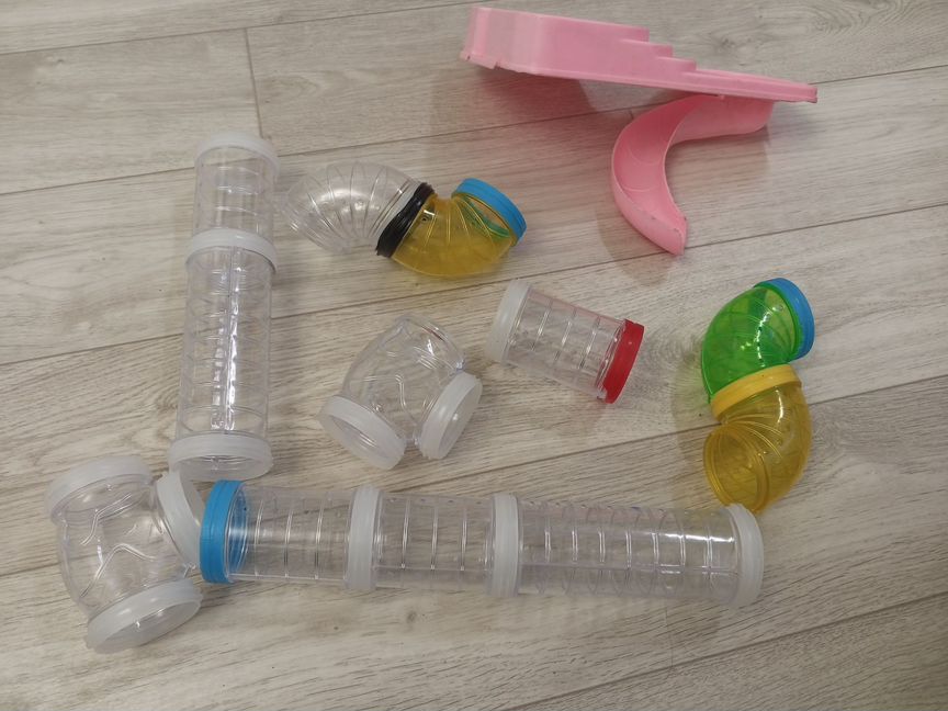 Туннель для хомяка, и лестница горка в комплекте