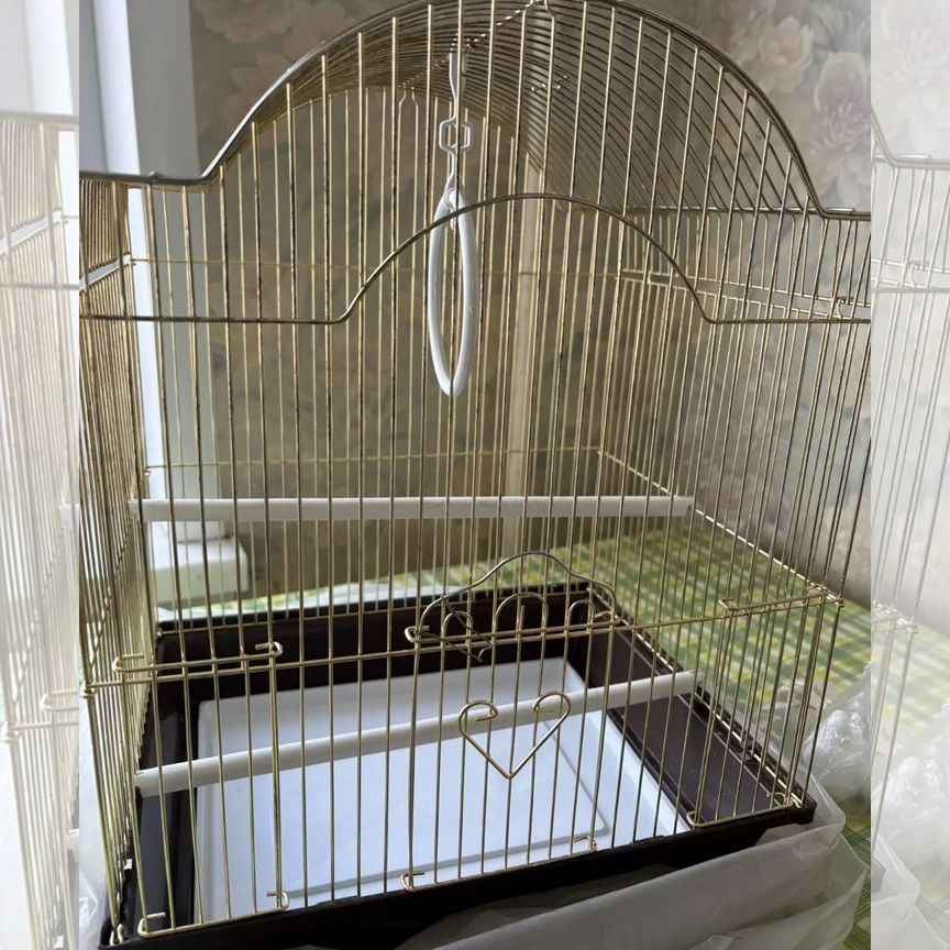 Клетка для птиц размер 35*40*30