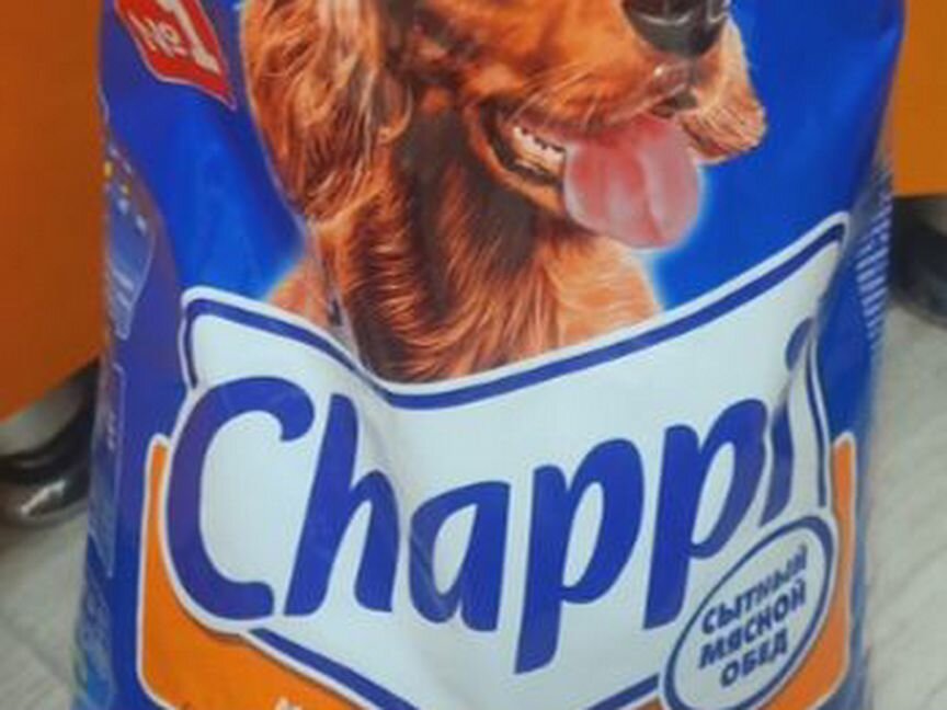 Сухой корм для собак Chappi мясной обед 2.5кг