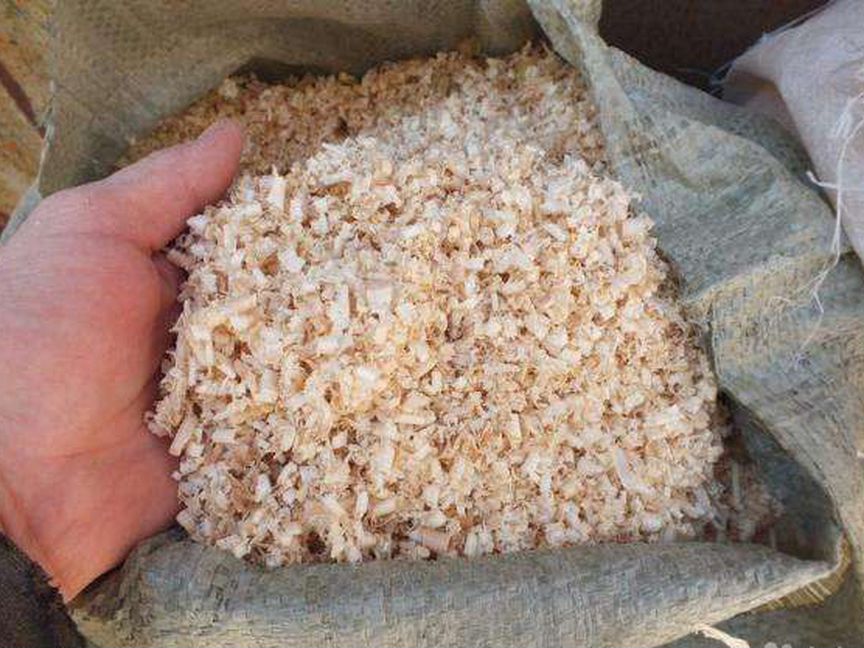 Стружка сухая столярная