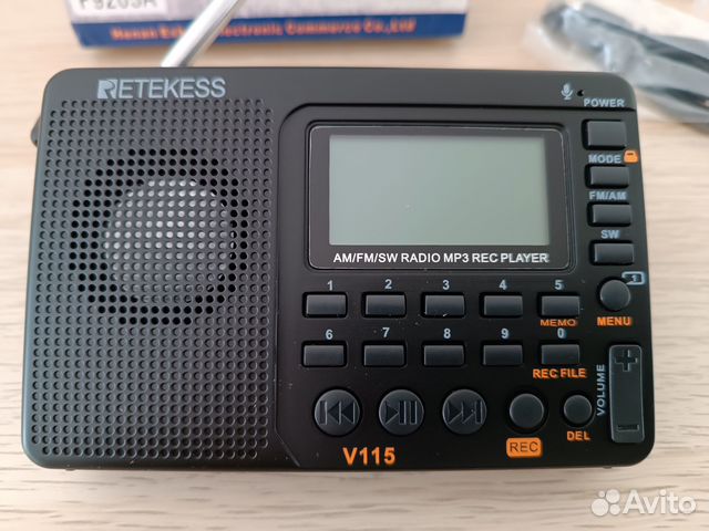 Радиоприемник Retekess V115 купить в Санкт-Петербурге | Электроника | Авито