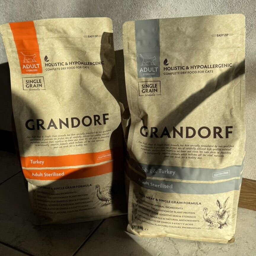 Корм для кошек grandorf 2 кг