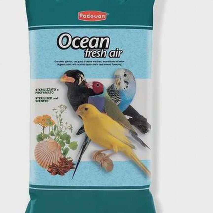 Padovan ocean fresh air для птиц 5кг