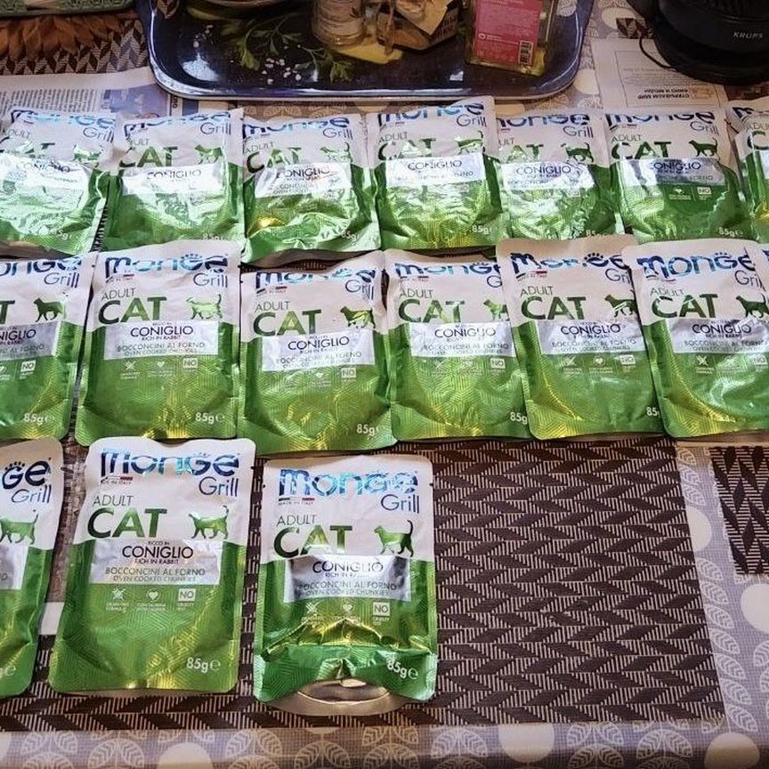 Корм для кошек monge паучи